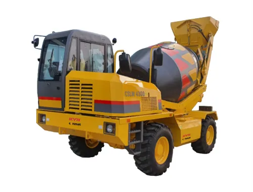 self loading concrete mixers | kyb conmat cslm 4300